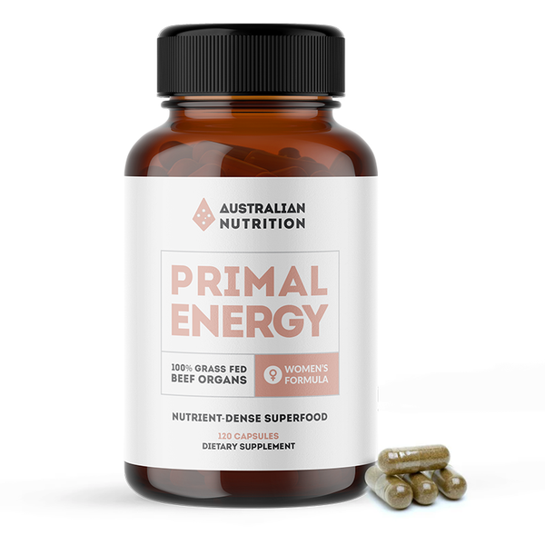 Primal Energy Women - Grass Fed Beef Organ Supplement – Australian ...