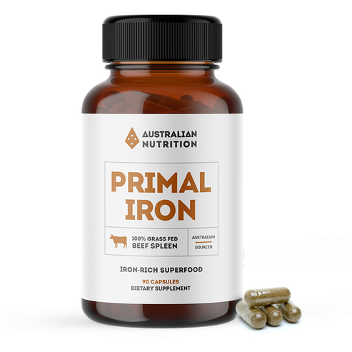 Primal Iron - Grass Fed Beef Spleen Supplement – Australian Nutrition